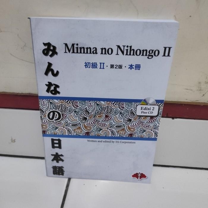 Jual Minna No Nihongo Ii + Minna No Nihongo Ii Terjemahan Bahasa ...