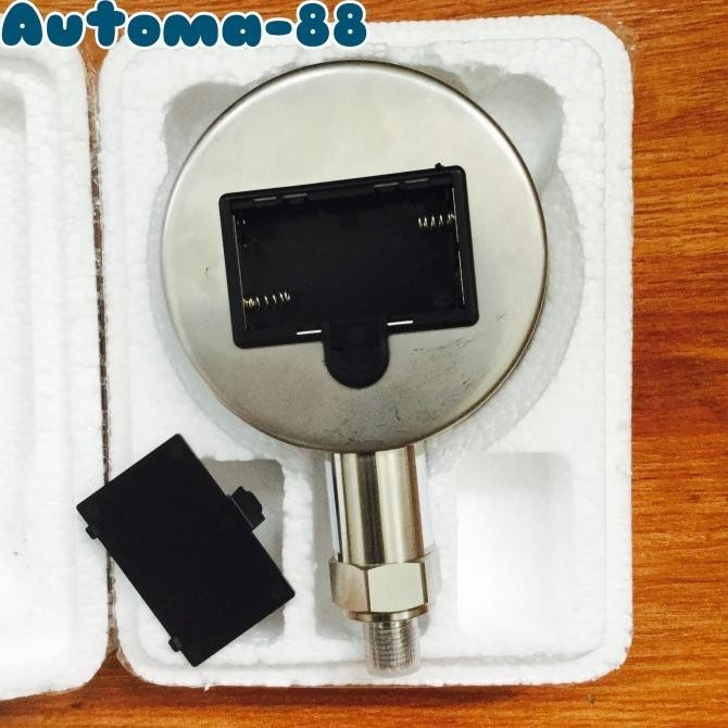 Jual Digital Pressure Vacuum Gauge -1 ~ 1 Bar G 1/4 0.1 Mpa Vakum -1Bar ...