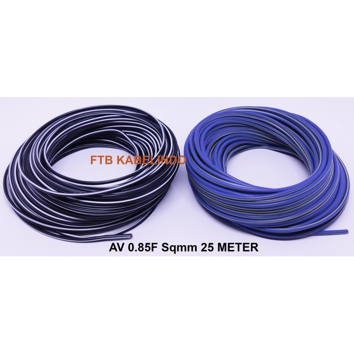 Jual Automotive Cable Kabel Otomotif AV 0.85 Sqmm 25M ( AVS 0,85mm 0.85mm ) | Shopee Indonesia