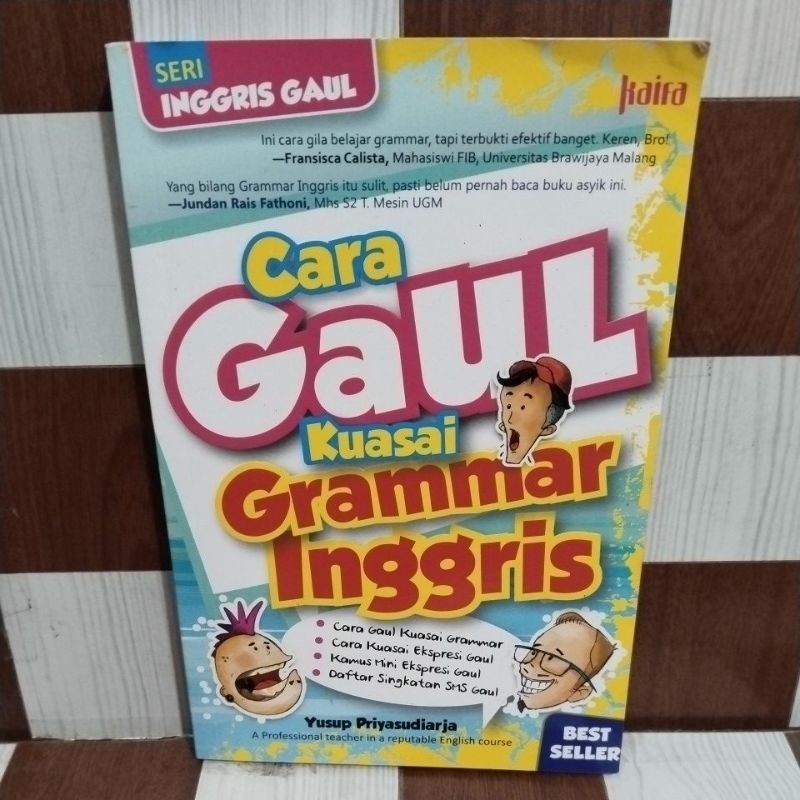 Jual Buku original CARA GAUL KUASAI GRAMMAR INGGRIS by Yusuf ...