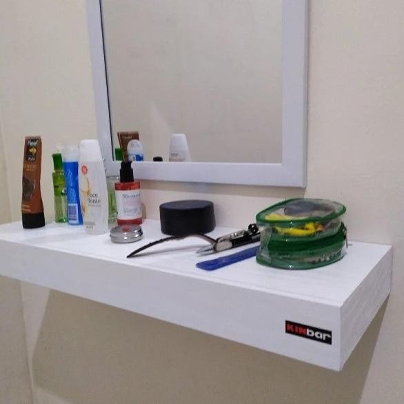 Jual Rak Ambalan Dinding Melayang Set Floating Rak WiFi Laci Gantung ...