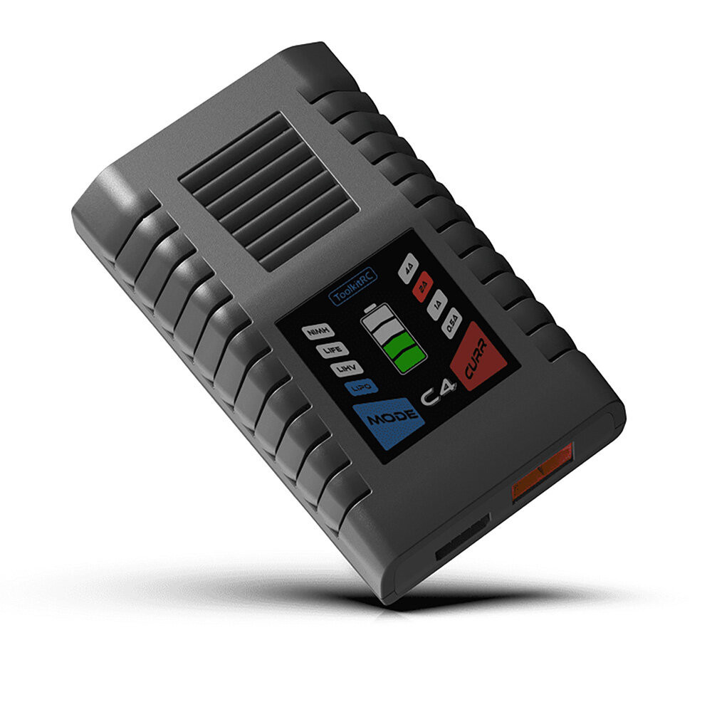 Jual ToolkitRC C4 Compact Balance Charger AC Input XT60 Output 2-4S ...