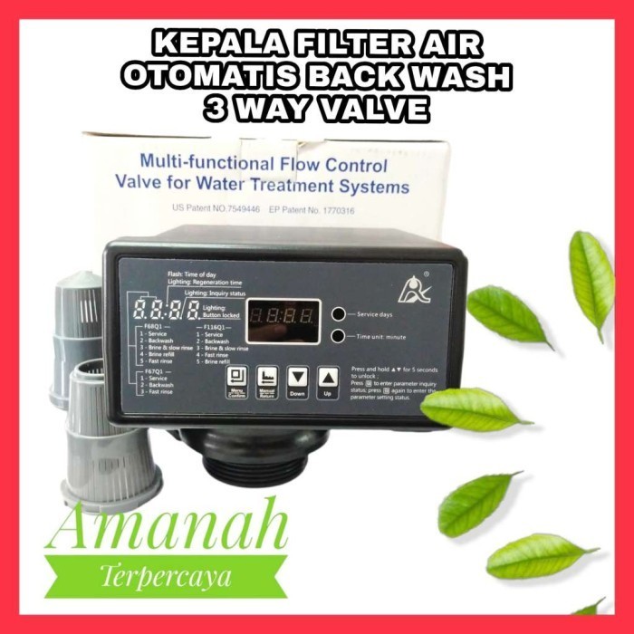 Jual TERMURAH KEPALA FILTER AIR OTOMATIS BACK WASH AUTOMATIC 3 WAY ...