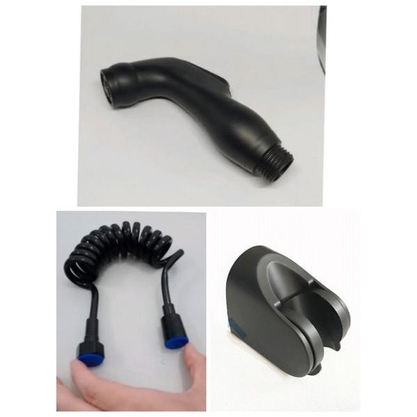 Jual Berkah Shopee Jet shower Set warna hitam / Paket jet shower closet ...