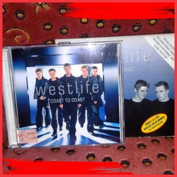 Jual (MMS) CD WESTLIFE COAST TO COAST (CD + VCD + STICKER BOOKLET ...