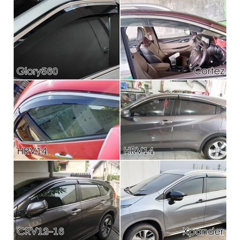 Jual Talang Air Injeksi Wuling Air EV 2022- Lis Stainless Premium ...