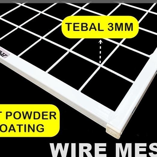 Jual WIRE GRID MESH 40 X 100 CM - KAWAT JARING KOTAK - RAM DINDING ...