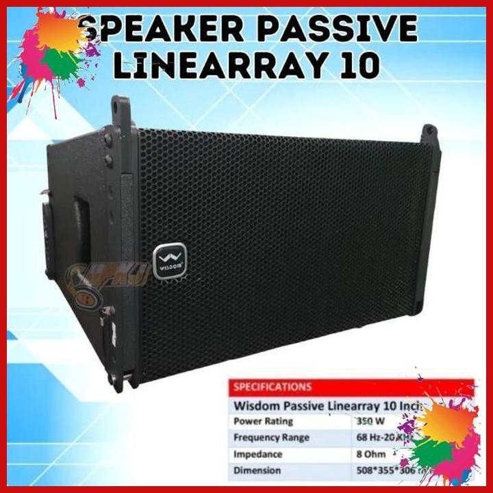 Jual speaker line array 10 single wisdom tx 110 original (kwj) | Shopee ...