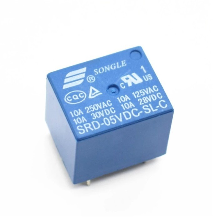 Jual Relay 5V 10A Songle SRD-05VDC-SL-C 5Pin | Shopee Indonesia