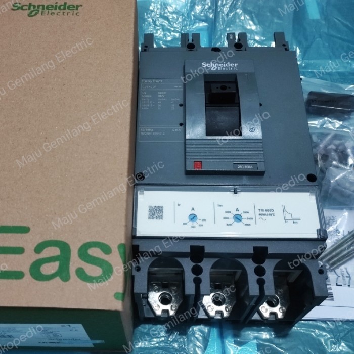 Jual MCCB Schneider CVS400F 400A 3P 36kA LV540306 | Shopee Indonesia