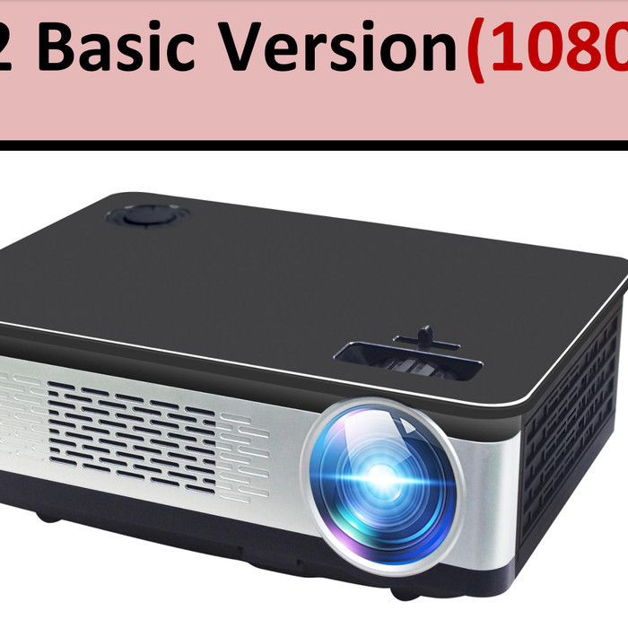 Jual Projector FHD (1920x1080) HDMI USB 3000 W02 S02 Basic aya | Shopee ...