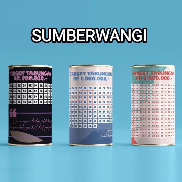 Jual Promo Akhir Tahun Ready!!!(Cod) Celengan Target Murah Celengan ...