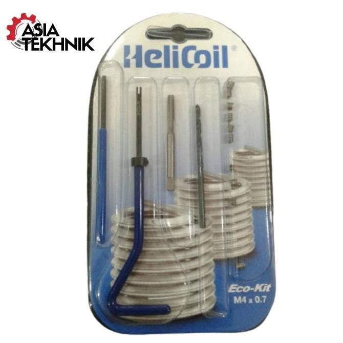 Jual Recoil Tap Ulang Ukuran M4 X 07 Helicoil Eco Kit Htb 506 | Shopee ...