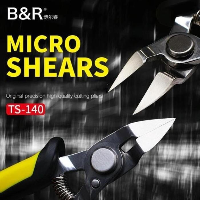 Jual TANG POTONG B&R TS-140 MICRO SHEARS ORIGINAL | Shopee Indonesia