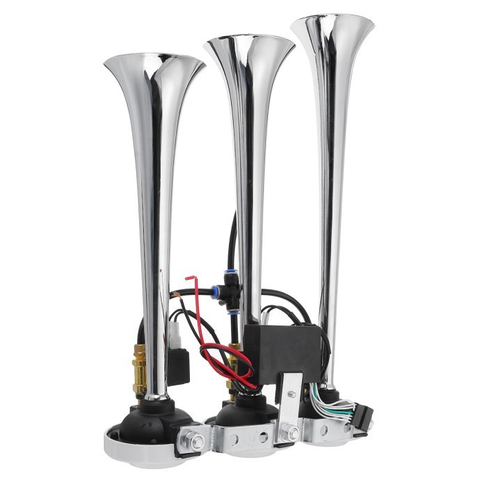 Jual Trumpet - 12V-24V 8 Sound Air Horn Ultra Loud Trumpet With ...