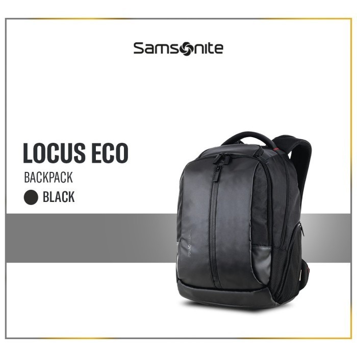 Jual Samsonite Locus Eco LP Bakpack VII - Black | Shopee Indonesia