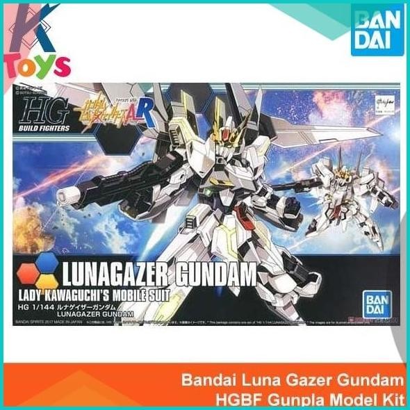 Jual Bandai Luna Gazer Gundam - HGBF Lunagazer Gunpla Model Kit 16novz3 acc | Shopee Indonesia