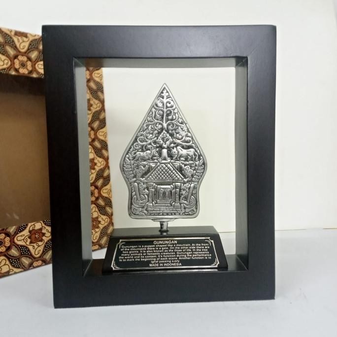 Jual Frame Wayang Gunungan /Plakat Frame /Souvenir set Box | Shopee ...