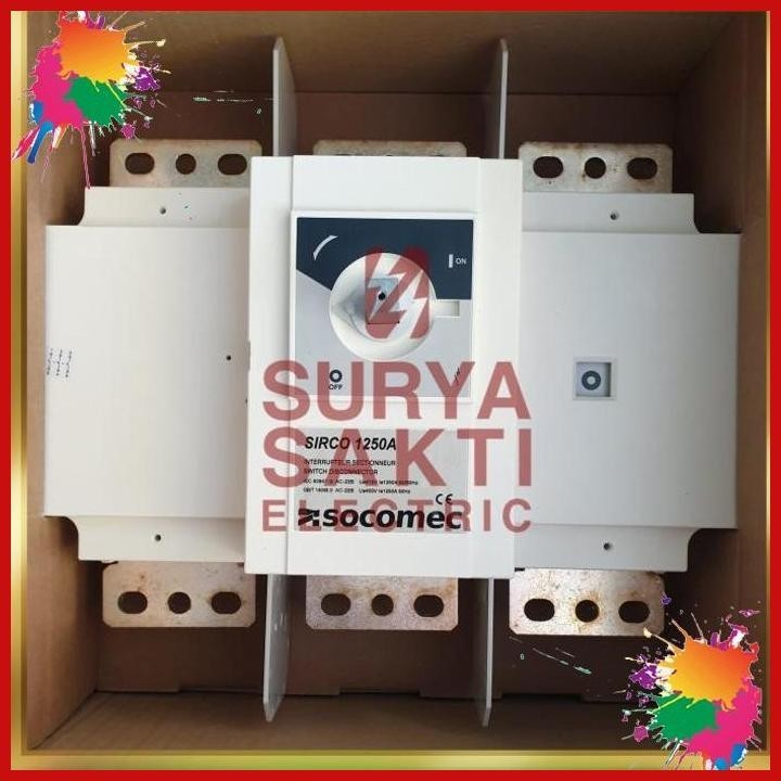 Jual lbs socomec load break switch sirco 3p 1250a 1250 a ohm saklar on ...