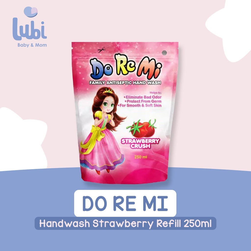 Jual ( baca deskripsi ) DOREMI HANDWASH STRAWBERRY REFIL 250 ML/SABUN ...