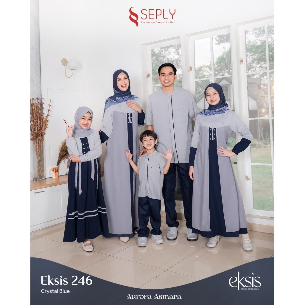 Jual Ethica Seply Baju Sarimbit Keluarga Lebaran 2024 Eksis 246 Crystal ...