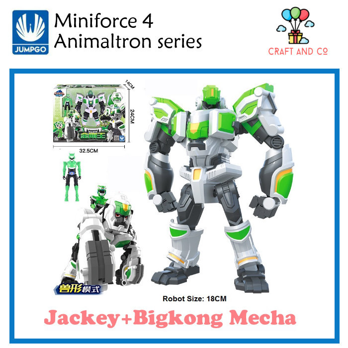 Jual Miniforce Jumpgo Season 4 Volt Lucy Max Sammy Leo Jackey ...
