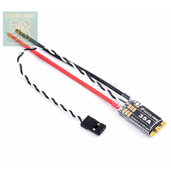 Jual Brushless ESC Cyclone 35A BLHeli_S - Support 2-6S - DShot 150/300 ...