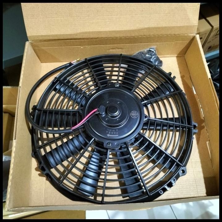 Jual DISKON EKSTRA EXTRA FAN PLASTIK MODEL SANDEN UNIVERSAL 14INCH 12V ...