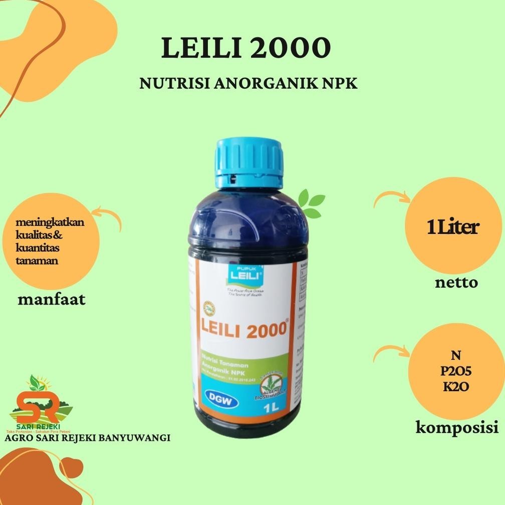 Jual Terbaru LEILI 2000 NPK 1LITER | Shopee Indonesia