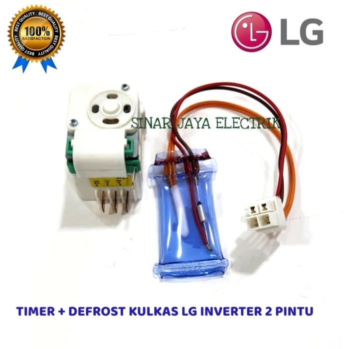 Jual Timer Defrost Fuse Bimetal Kulkas Lg Inverter 2 Pintu Best ...
