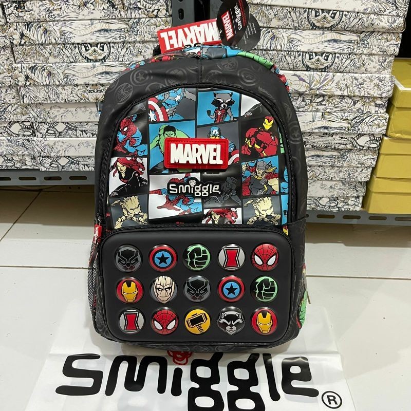 Jual RANSEL SD SMIGGLE X MARVEL FREE PLASTIK SMIGGLE | Shopee Indonesia
