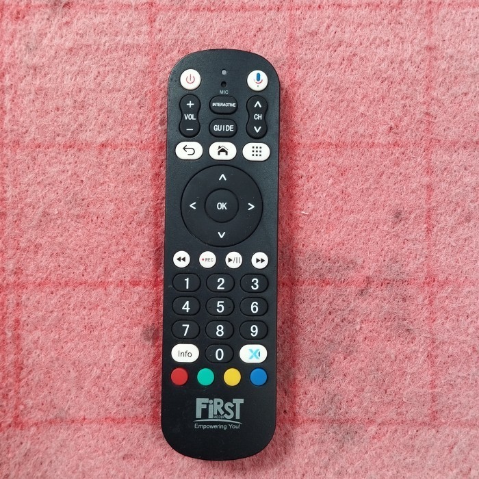 Jual REMOT TV FIRST MEDIA VOICE ORIGINAL | Shopee Indonesia