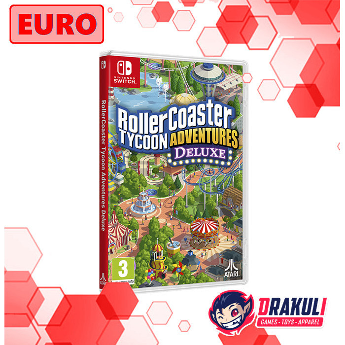 Jual Switch Roller Coaster Tycoon Adventures Deluxe | Shopee Indonesia