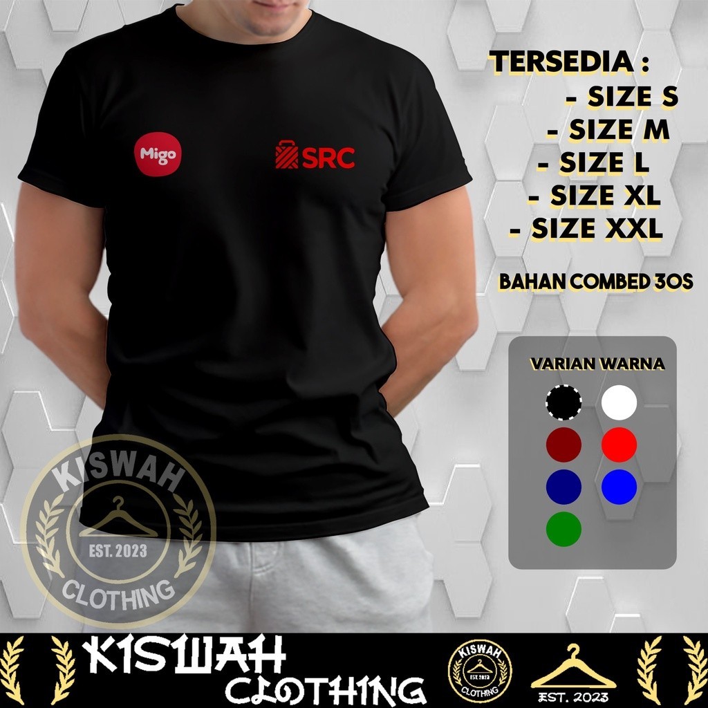 Jual Kaos Tshirt Migo SRC Sampoerna Retail Community Baju Perusahaan ...