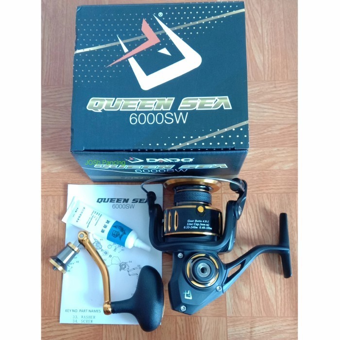 Jual Reel Limited Daido Queen Sea SW 6000 8000 | Shopee Indonesia