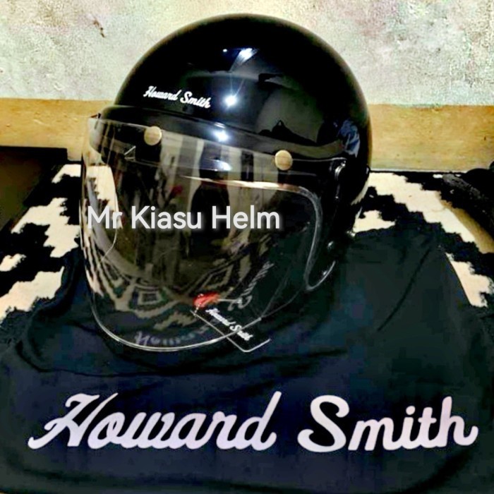 Jual Visor Kaca Cargloss Howard Smith Original Zeus Cafe Racer Helm ...