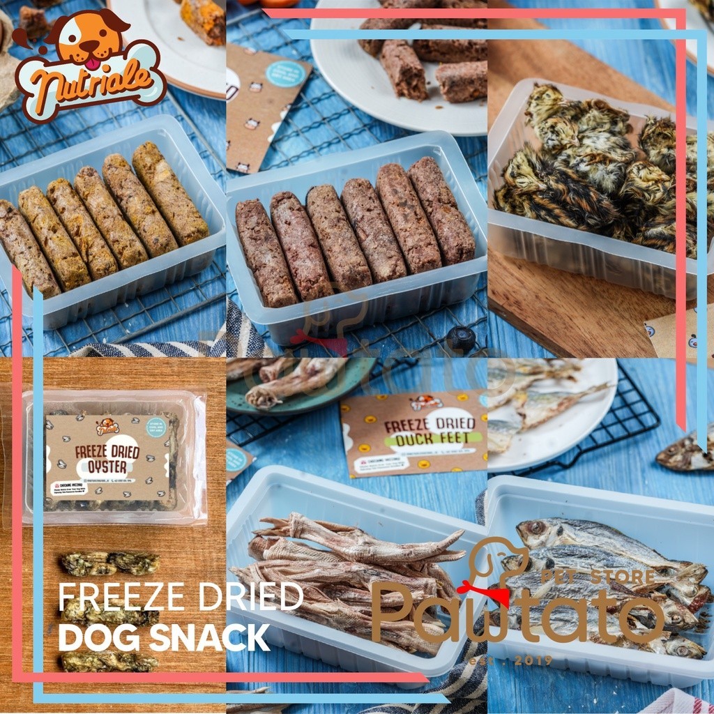 Jual Sna Anjing Nutriale Freeze Dried Daging Beku Natural Sehat Dog ...
