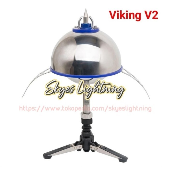 Jual Penangkal Petir VIKING V2 / Radius 50 - 80 meter | Shopee Indonesia