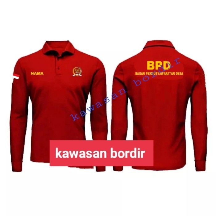 Jual Town Terbaru Seragam Bpd Kaos Bpd Baju Bpd Pdh Bpd Full Bordir ...