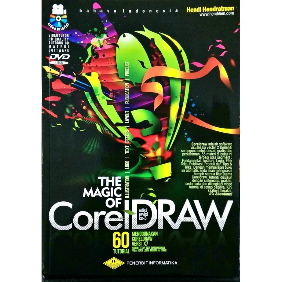 Jual The Magic Of Corel Draw +Dvd Edisi Revisi Ke-3 | Shopee Indonesia
