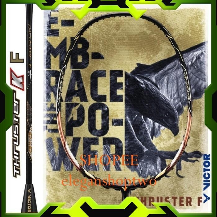 Jual RAKET VIKTOR THRUSTER K / TK FALCON ENHANCED EDITION NEW BLACK ...