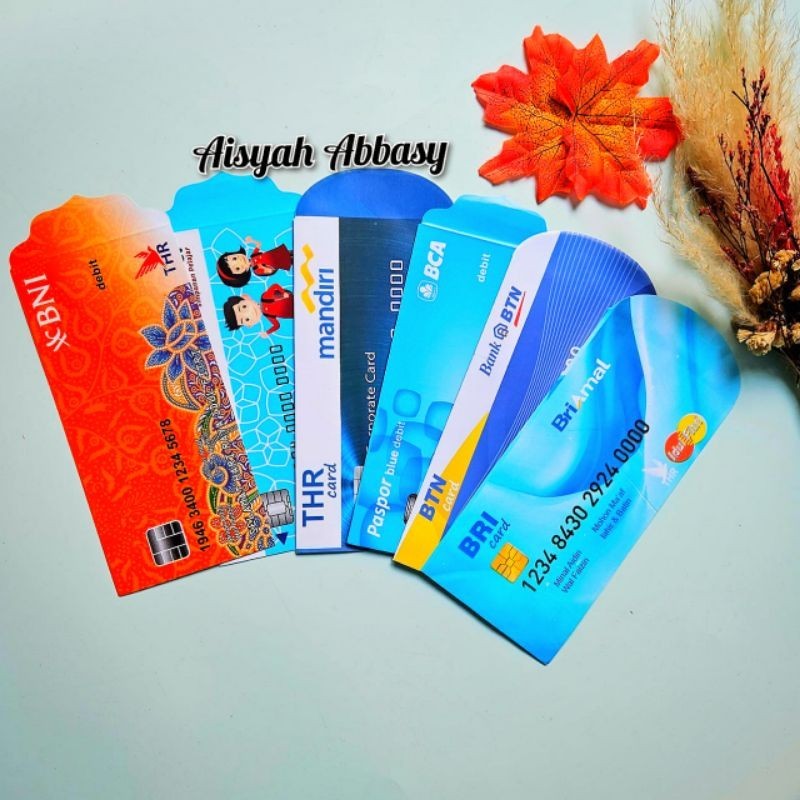 Jual Ampau amplop lebaran ATM size Panjang 100 Lembar Mix 4 gambar ...