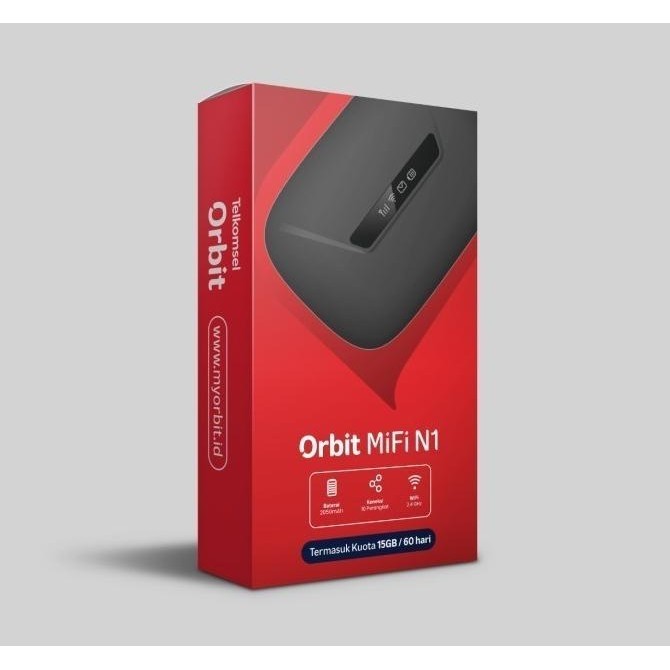 Jual BARANG TERLARIS Telkomsel Orbit Mifi N1 Portable Modem Wifi 4G ...