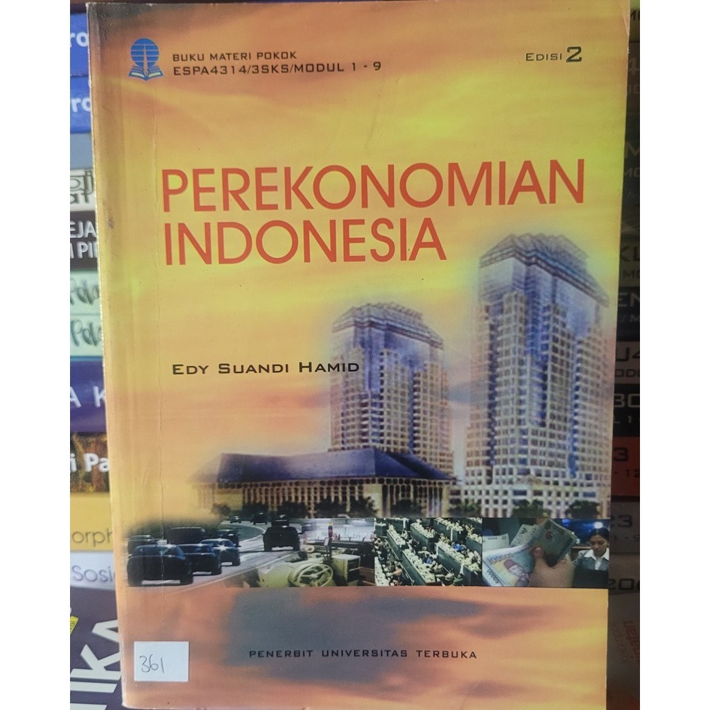 Jual BUKU UNIVERSITAS TERBUKA - PEREKONOMIAN INDONESIA EDISI 2 | Shopee Indonesia