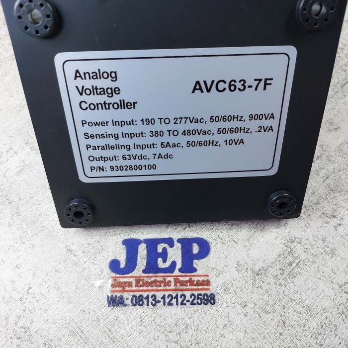 Jual Avr Genset Basler Generator Basler Avc63-7F Avr Avc 63 7 Avc63-7 Terlariss !! | Shopee ...