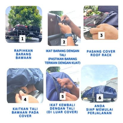 Jual [ONLINE EXCLUSIVE] Cover Roof Rack Penutup Rak Atap Mobil Roof Box ...