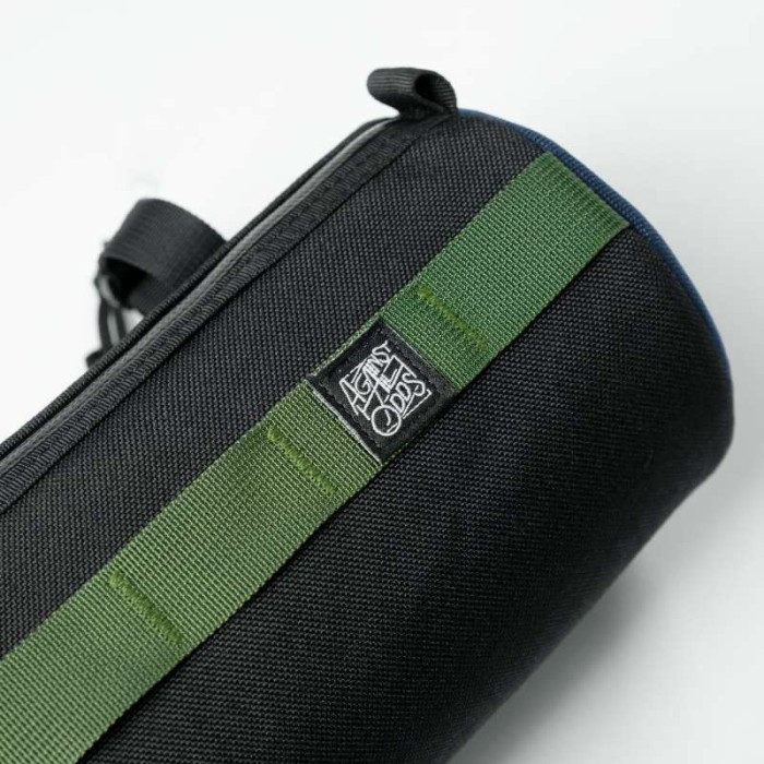 Jual Life Behind Bars The Rouleur Handlebar Bag - Olive/Navy | Shopee ...
