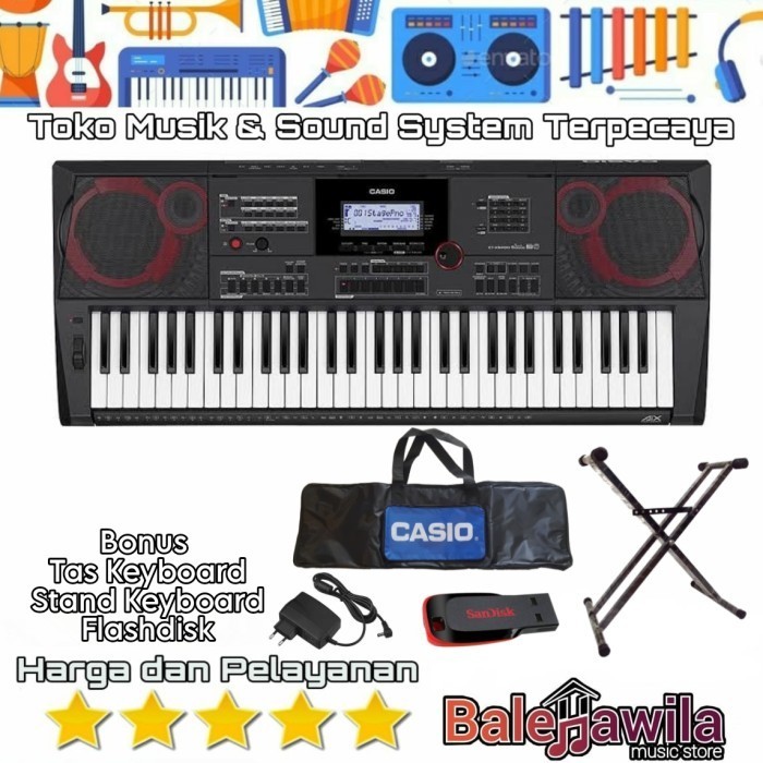 Jual NEW!!! Digital Keyboard CASIO CTX5000 CT X5000 CTX 5000 dan Banyak ...