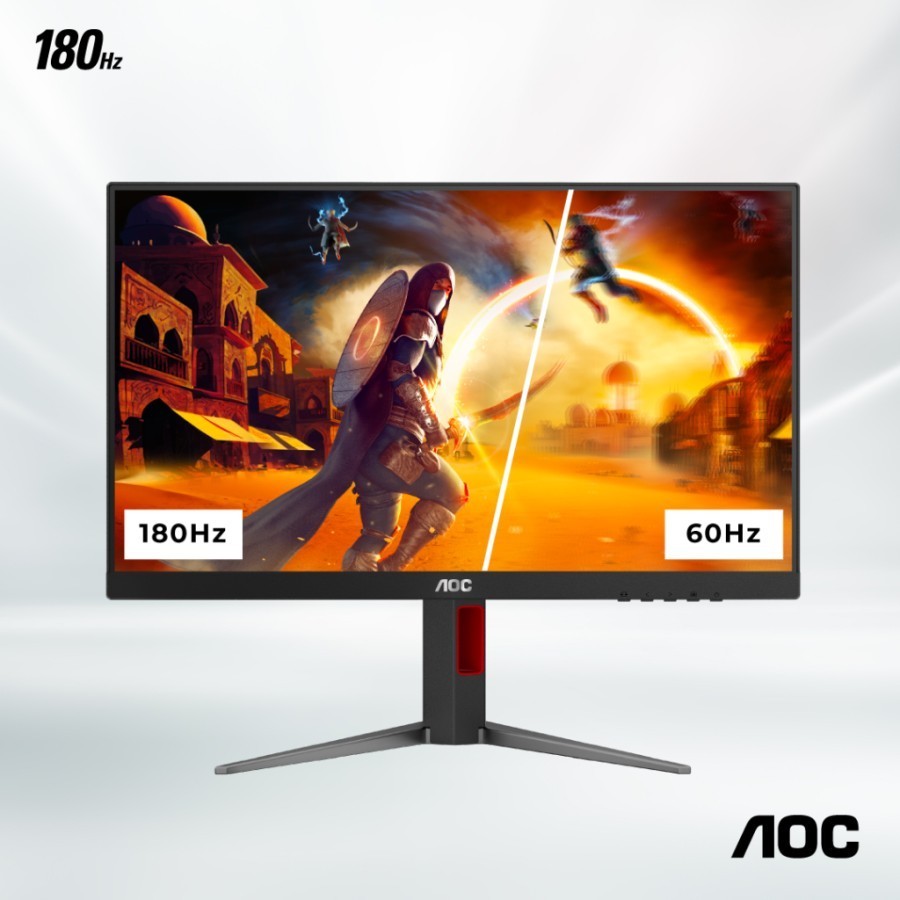 Jual Monitor Gaming LED AOC 24G4 24" IPS FHD 180Hz HDMI DP HDR10 Ergo ...
