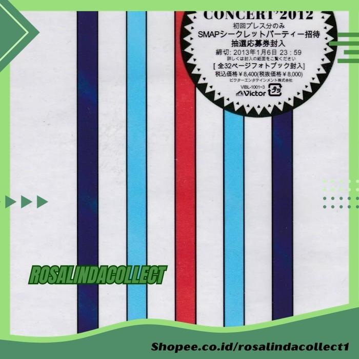 Jual SMAP - GIFT OF SMAP CONCERT 3DVD PRODUK KUALITAS BERKELAS ...